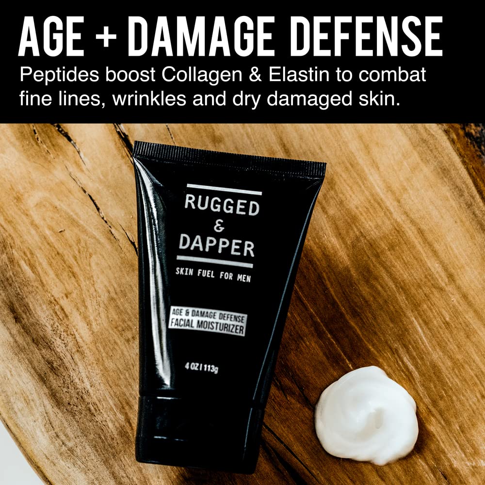 Age + Damage Defense Mens Facial Moisturizer | Mens Face Lotion ...
